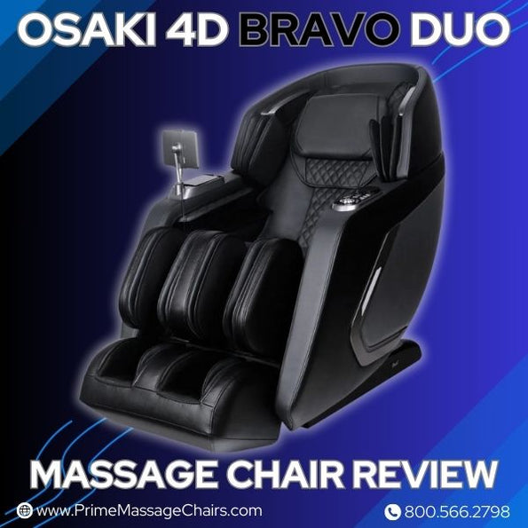 Osaki 4D Bravo Duo Massage Chair Review — Prime Massage Chairs